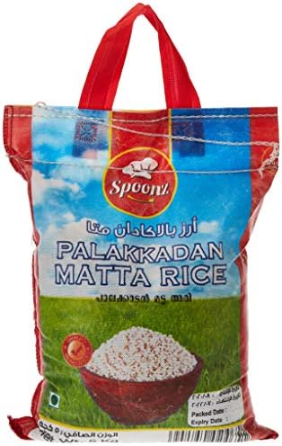 Spoonz Palakkadan Matta Rice, 5 Kg price in UAE | Amazon UAE ...