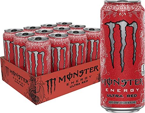 Monster Ultra Red Cans, 473mL, 12 Pack price in UAE | Amazon UAE ...