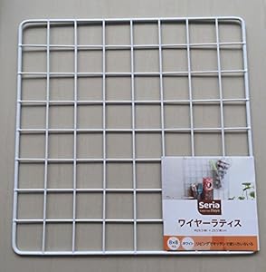 Japan Import - Kitchen Garden wire net hanging rack Mesh Memo Board ...