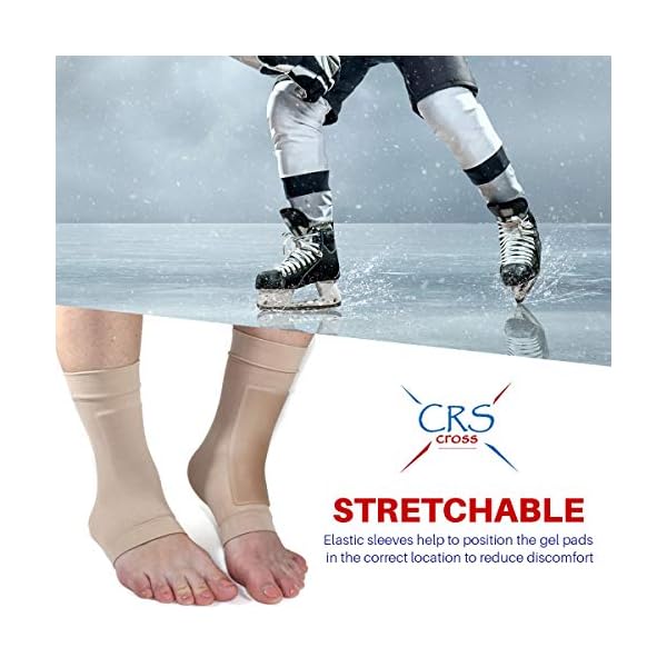 CRS Cross Lace Bite Pads - Premium Padded Skate Socks Protection of ...