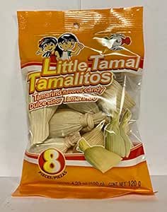 Amazon.com : MDM LITTLE TAMAL TAMARIND CANDY TAMALITOS 8PC BAG 4.23OZ ...