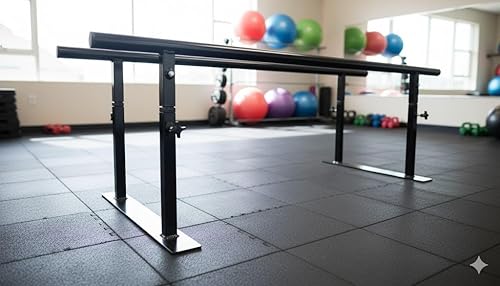Parallel bars for physical therapy (7FT) Fixed Width Parallel Bar ...