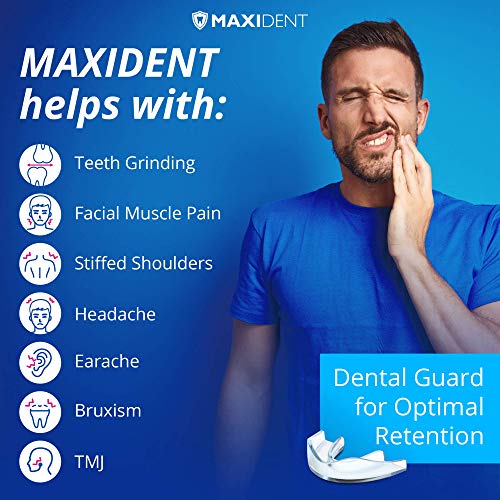 Maxident Mouthguard - Advanced Dental Guards - Moldable Night Guard for ...