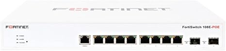 Amazon.com: Fortinet FortiSwitch 108E-POE Layer 2 FortiGate Switch ...