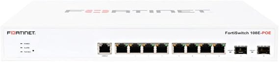 Amazon.com: Fortinet FortiSwitch 108E-POE Layer 2 FortiGate Switch ...