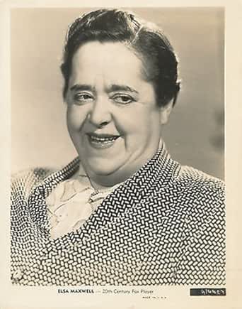 ELSA MAXWELL 8X10 ORIGINAL PHOTO AA8878 at Amazon's Entertainment ...