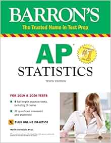 Amazon.com: Barron's AP Statistics with Online Tests (9781438011691 ...