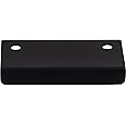 Top Knobs TK103BLK Additions Collection 3" Tab Pull, Flat Black - Cabinet And Furniture Pulls ...