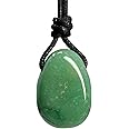 Luck Strings Handmade Chakra Gemstone Crystal Pendant Necklace, Unisex ...
