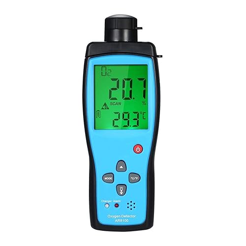 Oxygen Gas Meter, Digital Portable Automotive O2 Gas Tester, Digital ...