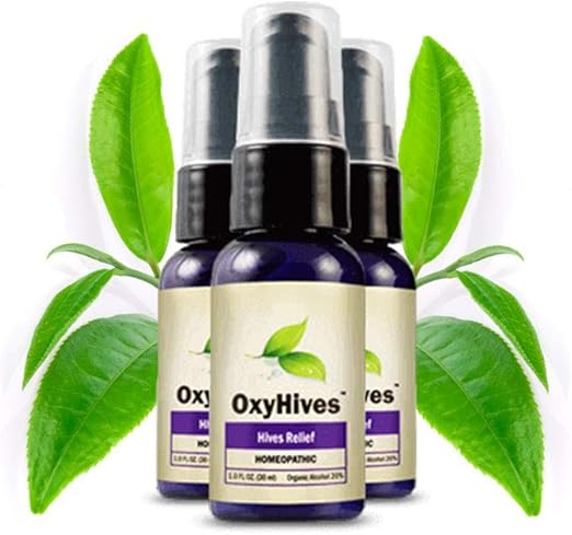 Amazon.com: OxyHives - Soothing Hives Relief – Best Natural Hive ...