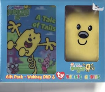 Amazon.com: Wow! Wow! Wubbzy Gift Pack A Tale Of Tails DVD and Ty ...