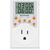Timer Outlet, Nearpow Multifunctional Infinite Cycle Programmable Plug ...
