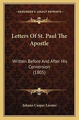 سعر Letters Of St. Paul The Apostle: Written Before And After His ...