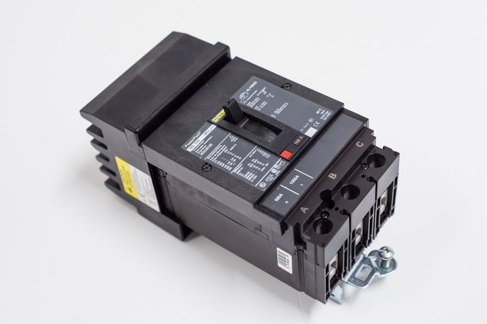 SCHNEIDER ELECTRIC 600-VOLT 30-AMP HDA36030 Molded CASE Circuit Breaker ...