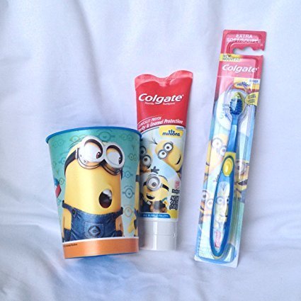 Despicable Me "Minions" 3pc Bright Smile Oral Hygiene Set! (1) - Want ...