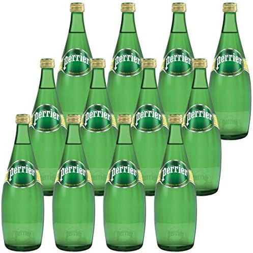Perrier Sparkling Mineral Glass Bottle Water, 12 X 750 Ml price in UAE ...