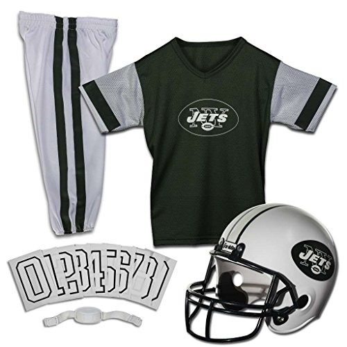 Franklin Sports New York Jets Kids NFL Uniform Set - Youth NFL Team ...