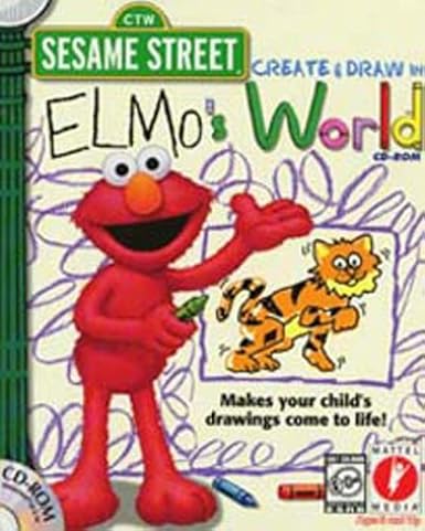 Sesame Street: Create & Draw In Elmo's World: Amazon.co.uk: Software