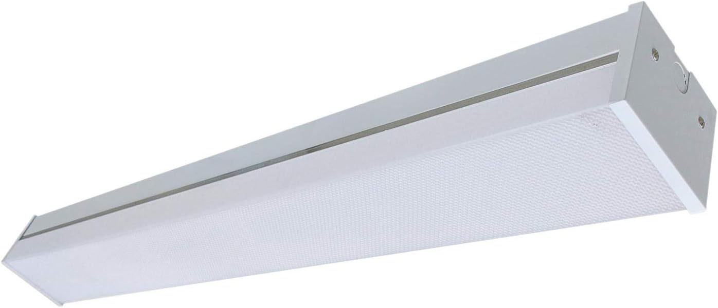 Sunlite 82095-SU LED 48-Inch Linear Light Fixture Built-in Battery ...