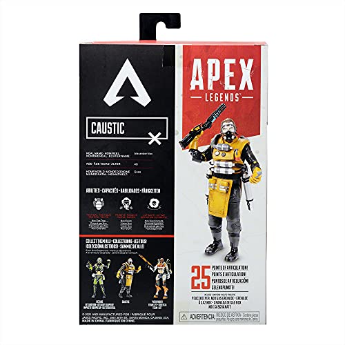 Electronic Arts Apex Legends Action Figure 6-Inch Caustic Collectible ...