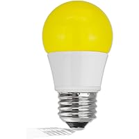 TCP 5W Equivalent LED Yellow Bug Light Bulbs, Non-Dimmable - - Amazon.com
