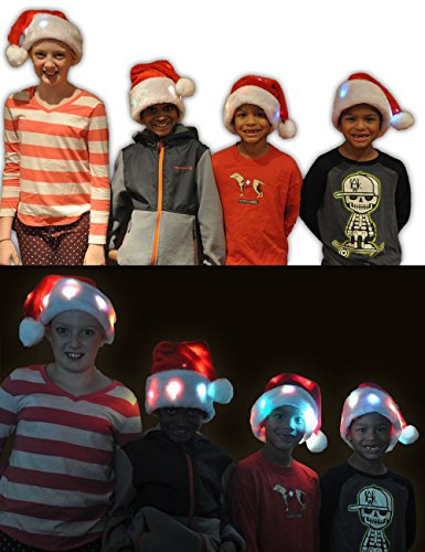 LED Santa Claus Christmas Hat