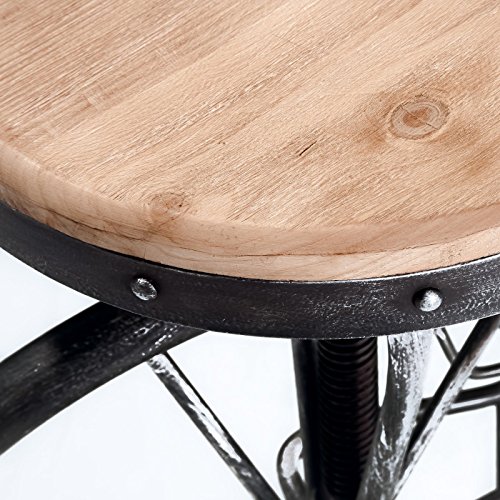 Amazon.com: Best Selling Michael Bicycle Wheel Adjustable Bar Stool ...