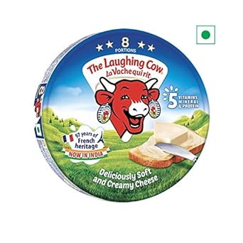 The Laughing Cow Cheese Round Box, 120gm: Amazon.in: Grocery & Gourmet ...