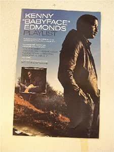 Amazon.com: Kenny Edmonds Poster "babyface" Playlist Babyface: Prints ...