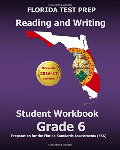 FLORIDA TEST PREP Reading and Writing Student Workbook Grade 6 ...