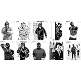 Amazon.com : Bad Animals Target Pack - 23" x 35" - 30 Targets Total ...