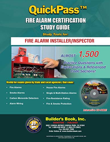 Fire Alarm Certification Exam QuickPass Study Guide Based On The ...