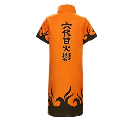 Buy HARMO Japanese Anime Naruto Minato Cloak Namikaze Cosplay Costume ...