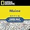Maine (National Geographic Guide Map): National Geographic Maps ...