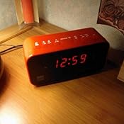 New One CR120 Radio/Radio-réveil - Rouge: Amazon.fr: TV & Vidéo
