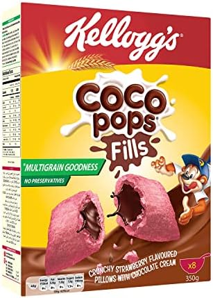 سعر Kellogg'S Fill Strawberry Flavour Coco Pops, 350 g فى السعودية ...