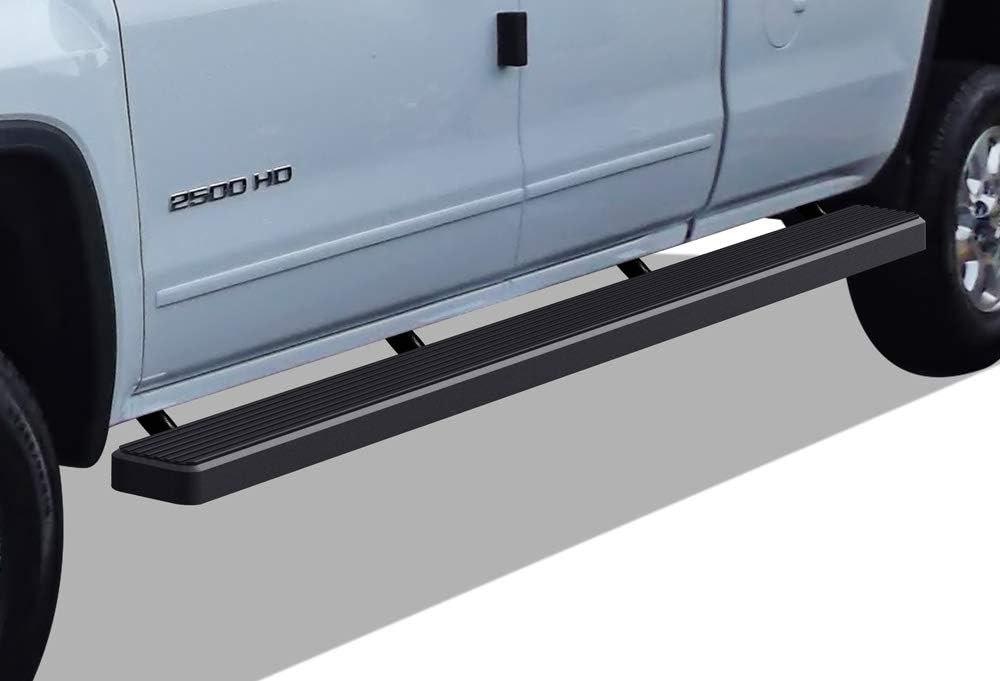 Amazon.com: APS iBoard (Black 6in Wheel to Wheel) Running Boards Nerf ...