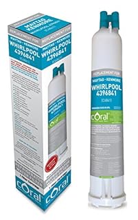CORAL FILTERS Push Button Refrigerator Water Filter Replacement for ...