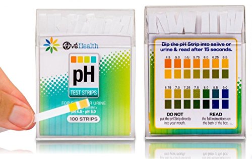 Buy 100 Ct Inspiring Modern pH y Test Strips Urine or Saliva Balance ...