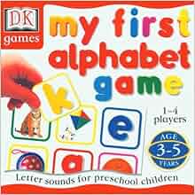 Amazon.com: DK Games: My First Alphabet Game (9780789454676): DK ...