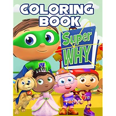 Super Why Readers Coloring Pages