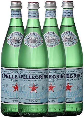 San Pellegrino Sparkling Natural Mineral Water Bottle, 4 x 750 ml price in Saudi Arabia | Amazon ...