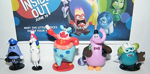 Disney Inside Out Movie Figure Set Toy Playset of 12 with Joy, Fear ...
