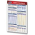 Amazon.com : Medicine Drip Rates II Guide - Pocket Chart - Medical ...