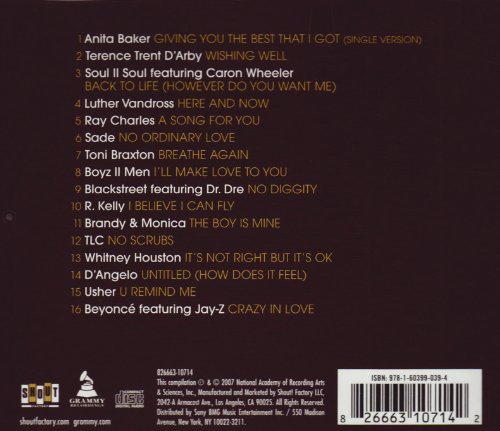R. Kelly Album: «Ultimate Grammy Collection: Contemporary R&B»