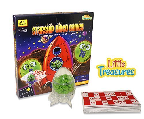 Buy Little Treasures Starship Bingo Game The Object Of The Game The Buy Little Treasures Starship Bingo Game The Object Of The Game The