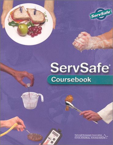 without Exam Answer Sheet (ServSafe Coursebook) : National Restaurant ...
