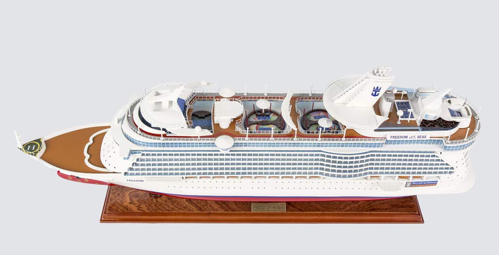Seacraft Gallery Freedom Of The Seas Cruise Ship Model 31 | Desertcart ...
