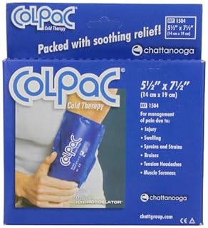 Chattanooga ColPac - Reusable Gel Ice Pack - Black Polyurethane ...